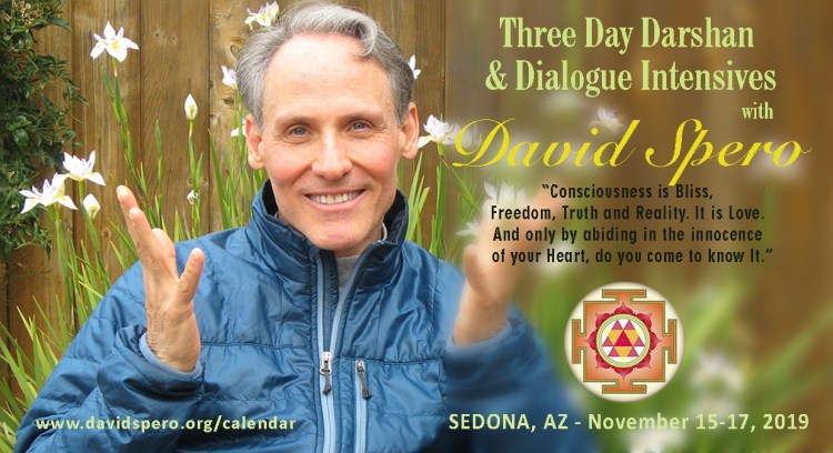 Three Days Darshan and Dialogue Intensive Program - David Spero